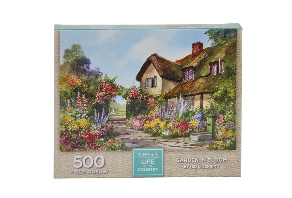 WHSmith Life in the Country: Garden in Bloom 500 Piece Jigsaw - Whitcoulls