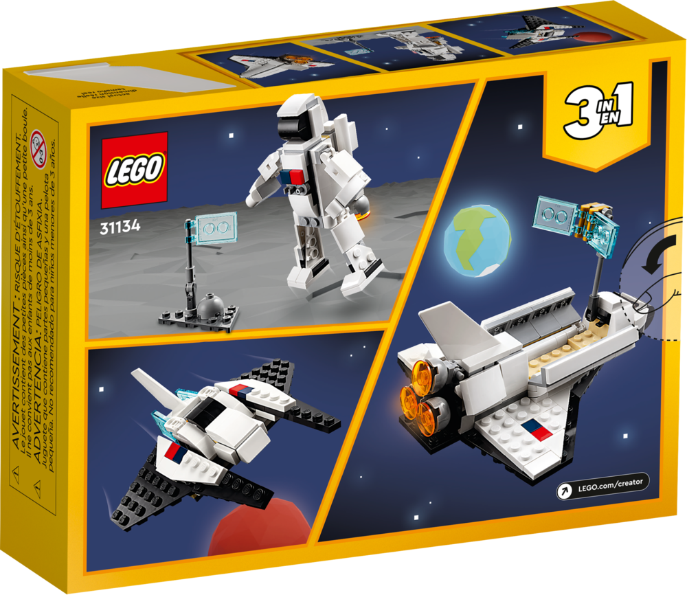 LEGO 31134 MOC, Alternate Build With Instructions: F-16, 56% OFF